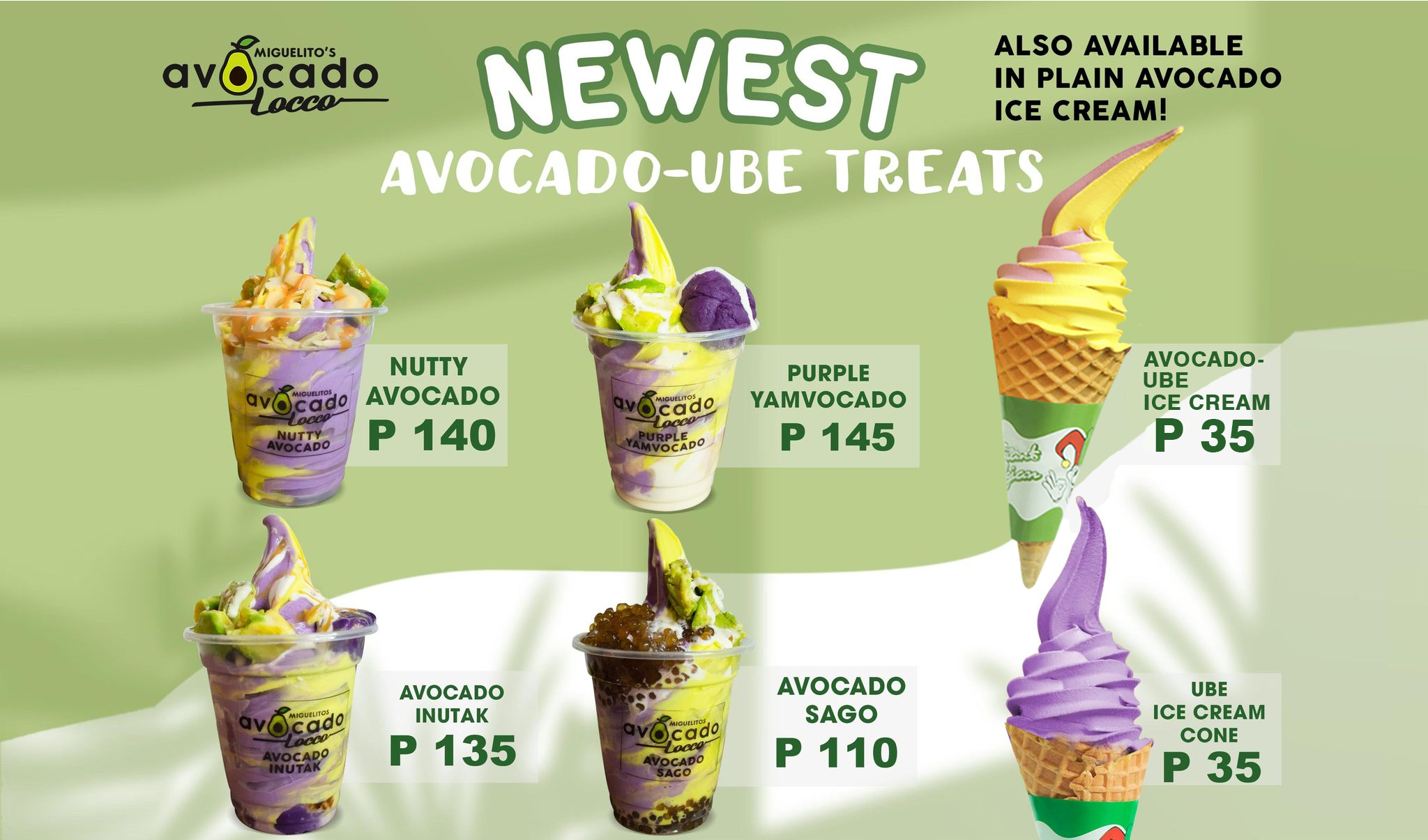 Menu – Avocado Locco Balanga